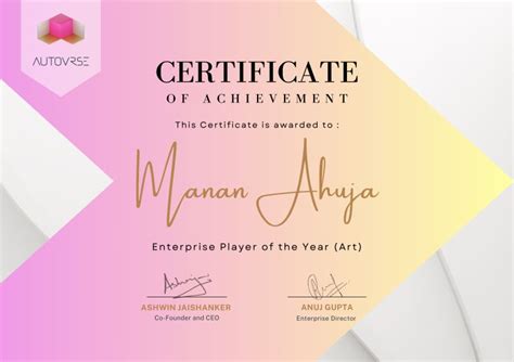 Manan Ahuja On Linkedin Teamautovrse Achievement