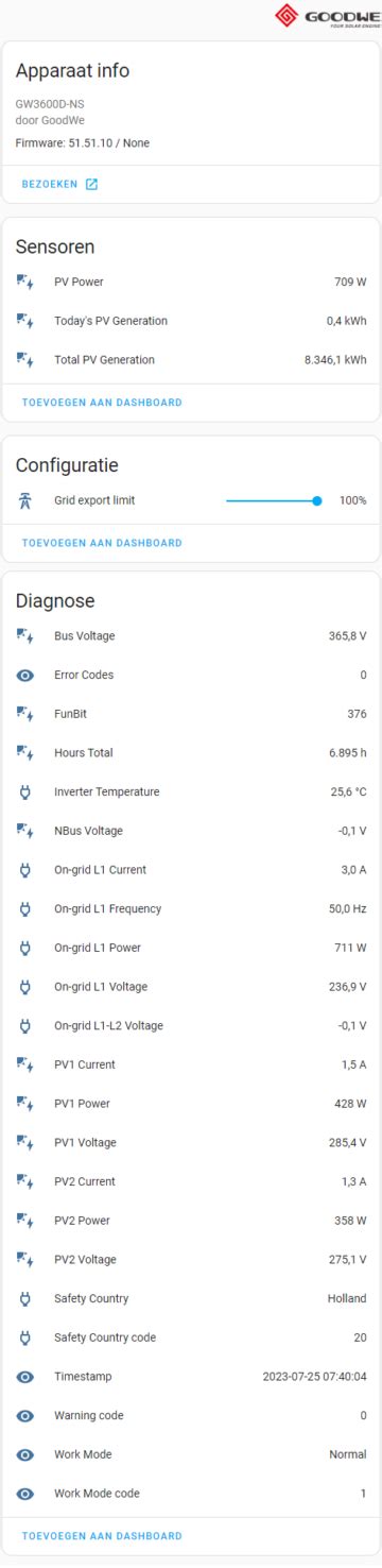 Je GoodWe Omvormer Slim Uitzetten Via De API Modbus Of App Doe Duurzaam