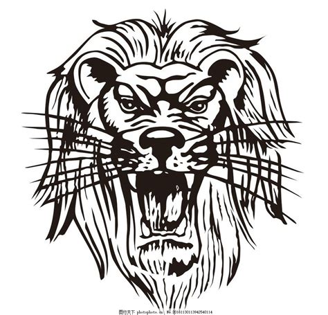 狮吼图片动植物商用素材 图行天下素材网