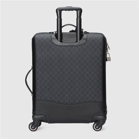 Large Cabin Plus Trolley In Black Supreme Gucci® Ae