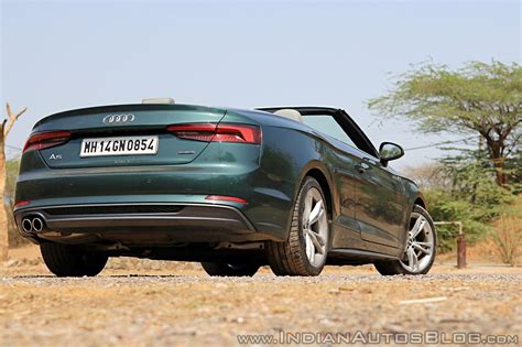 Audi A Cabriolet Review Rear Three Quarters Top Down