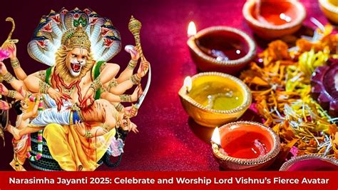 Narasimha Jayanti 2025 Celebrate And Worship Lord Vishnus Fierce