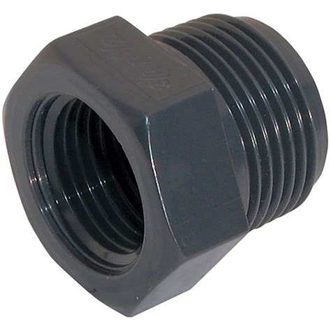 Air Pro Bspp Male X Bspp Female Reducing Bush Threaded Pvc Fitting
