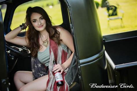 Mallory Grimm Malloryg36 • Budweiser Calendar Girls Alcoholaware