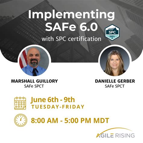 Agile Rising On Linkedin Safe6 Scaledagileframework Goldspct