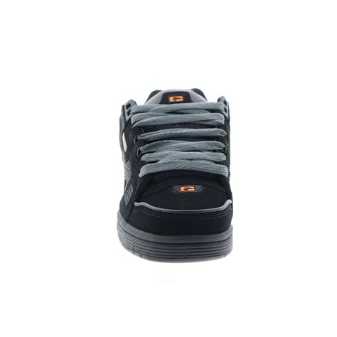 Globe Sabre Gbsabr Mens Black Leather Skate Inspired Sneakers Shoes