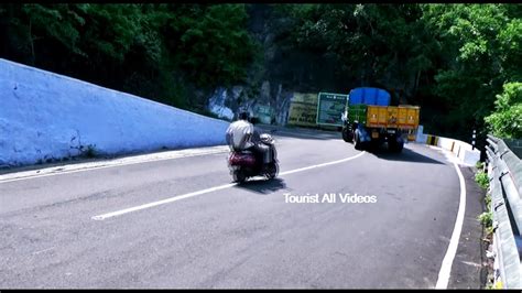 Tourist Tata Empty Lorry And Tipper Lorry And More Cars Turning On 320