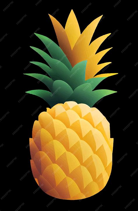 Premium Vector Pineapple Without Background