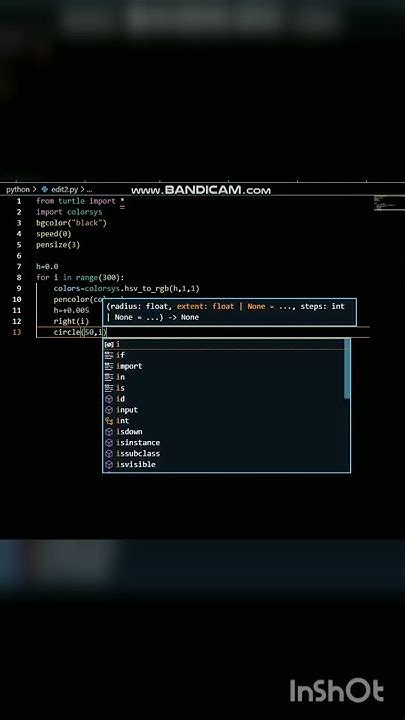 🐍 python turtle programming pythonprogramming youtubeshorts howtodo python treanding