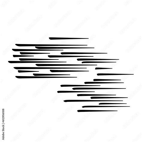 Speed Line Speed Comic Book Background Of Radial Lines Symbols Of