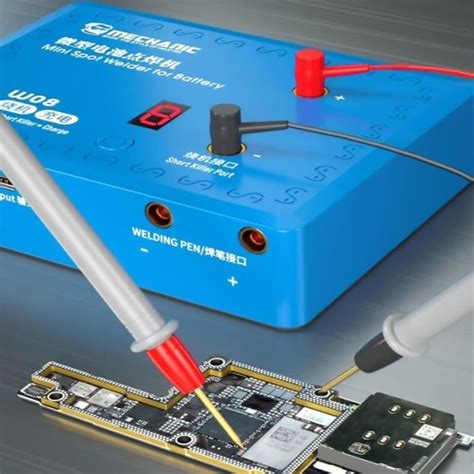 Fer Poste A Souderw08 Machine à Souder Par Points Portable Pour Batteries Kit Doutils De