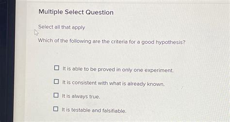 Solved Multiple Select QuestionSelect All That ApplyWhich Of Chegg Com