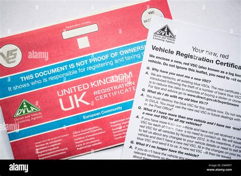 Replacement V5c Documents Are Arriving Through The Post For All Car