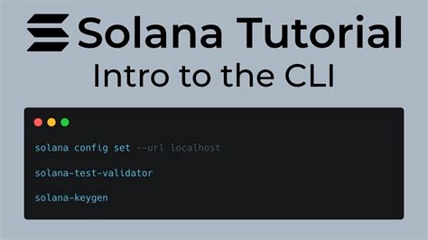 Solana Tutorial Learn The Solana Cli Clusters Wallets Deploy Etc Youtube
