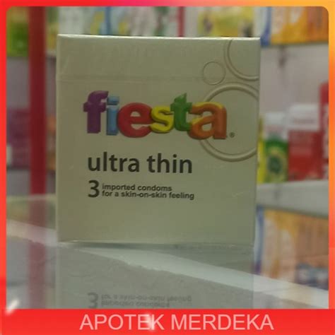 Jual Kondom Fiesta Ultra Thin Pcs Shopee Indonesia
