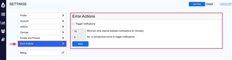 Error Notifications Setup Get Alerts On Issues Distill