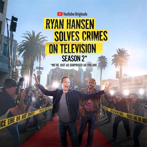 Ryan Hansen On Ryan Hansen Solves Crimes On Television Raven Hanson