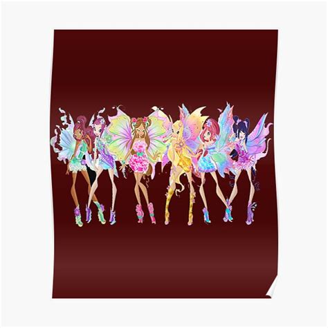 World Of Winx Poster For Sale By HarveyKnight Redbubble