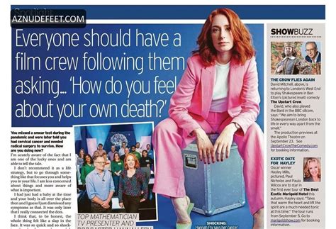 Hannah Fry Feet Aznudefeet