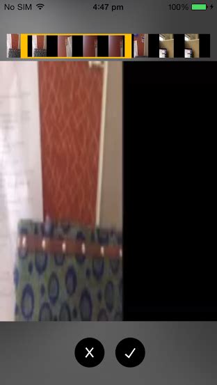 ios cropping video taken from camera stack overflow