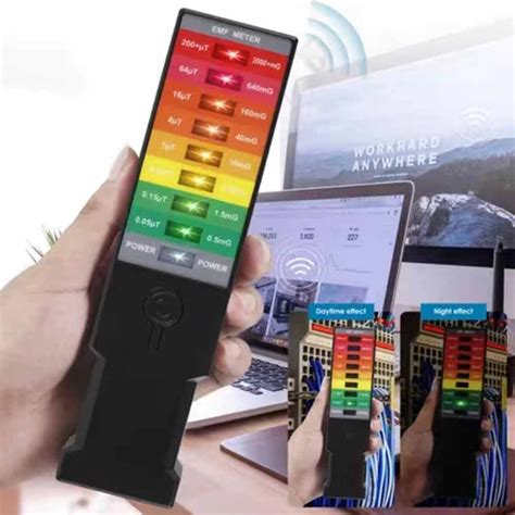 Electromagnetic Radiation Detector Emf Reader Battery Operated Emf