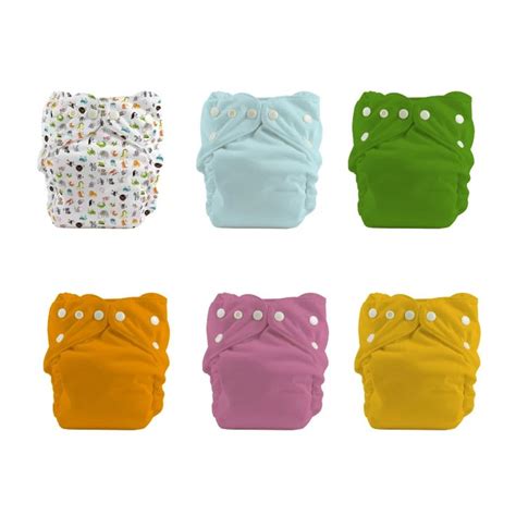 Perfect Size Diapers With Inserts 6 Pack Bundle Diaper 6 Packs