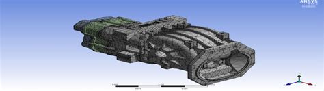 CAD Model Of Transmission Gearbox Casing Download Scientific Diagram