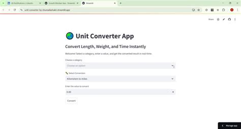 Hashtag Unitconverter Streamlit Python Coding Conversions