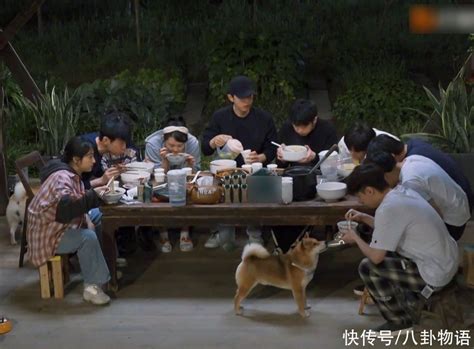 蘑菇屋嘉宾吃饭位置不够，有谁注意张子枫的举动，品性如何很显然 360娱乐，你开心就好
