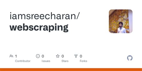 Github Iamsreecharan Webscraping