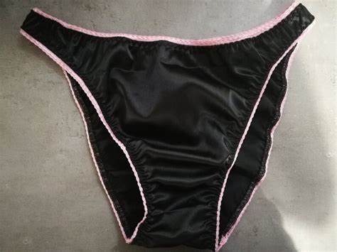 Little Space Ddlg Crotchless Panties Satin Lingerie Panties Etsy