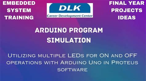 Arduino Program With Proteus Simulation Project Work Youtube