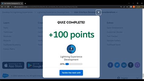 Salesforce Trailhead User Interface Development Considerations Youtube