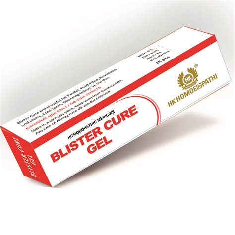 Blister Cure Gel 25gm Hk Healthy Life Pvt Ltd