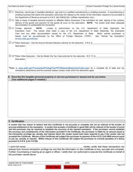 Arizona Form 5000 Ador10308 Fill Out Sign Online And Download