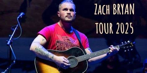 Zach Bryan Tour 2025 Exclusive Dates Tickets And Venues Revealed