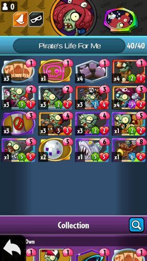 The Neptuna Deck Plants Vs Zombies Heroes Amino