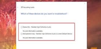 Webcam Microphone Not Working Fixes