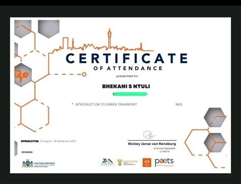 Introduction To Green Transport Certificate Course This Course Has