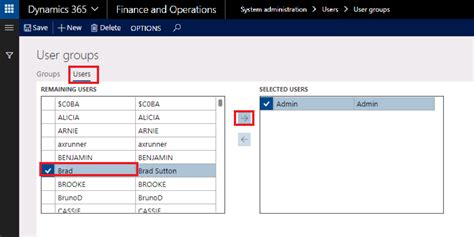 How To Create User Group And How To Use It In Dynamics