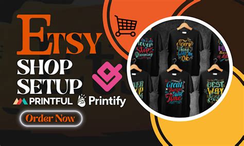 Do Etsy Shop Set Up Etsy Print On Demand Gelato Printify Printiful