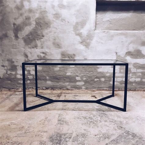 Tower Solid Glass Top Dining Table By Cosywood