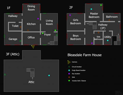 Phasmophobia Bleasdale Farmhouse Map Steamah