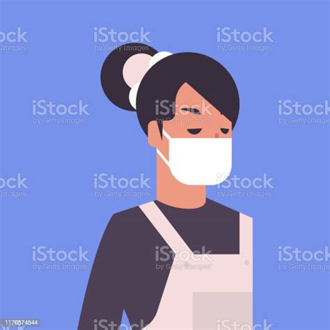 여자 착용 얼굴 마스크 환경 산업 스모그 먼지 독성 공기 오염 및 바이러스 보호 개념 여성 만화 캐릭터 평면 가공의 인물에 대한 스톡 벡터 아트 및 기타 이미지 Istock