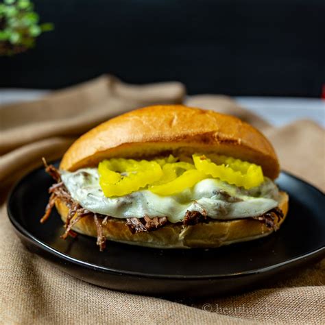 Slow Cooker Italian Beef For An Easy Dinner Idea Hearth And Vine