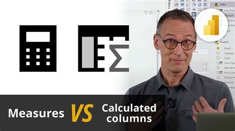 Measures Vs Calculated Columns In Dax And Power Bi In 2024 Dax Column Power