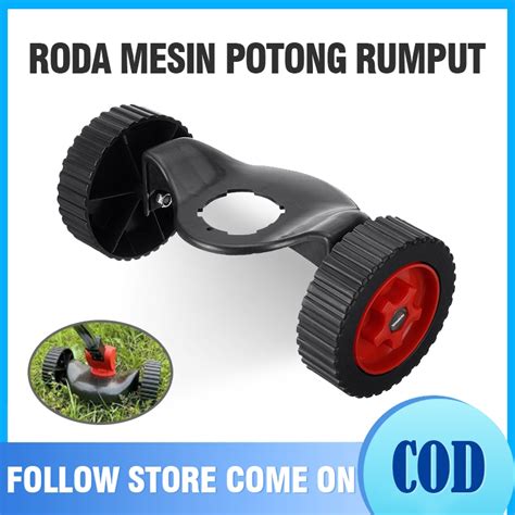 Jual Roda Mesin Pemotong Rumput Aksesoris Lawn Mower Grass Trimmer