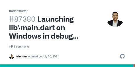 Launching Lib Main Dart On Windows In Debug Mode Lib Main Dart 1