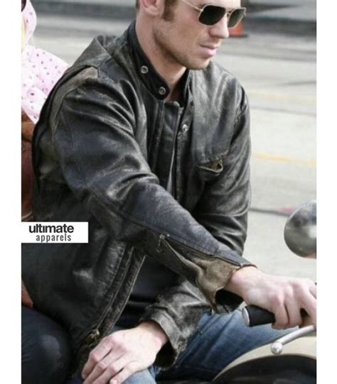 Burlesque Cam Gigandet Jack Motorcycle Black Jacket