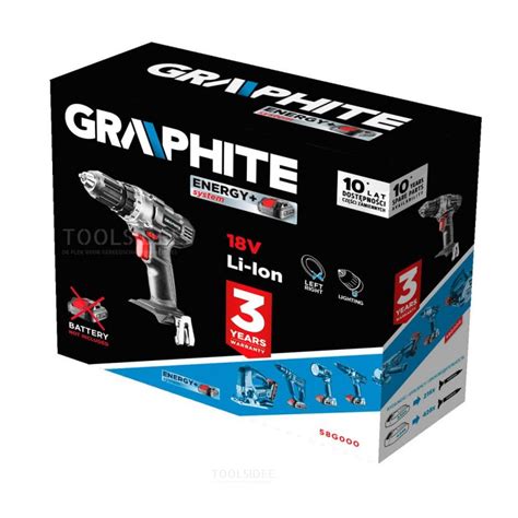 Graphite Cordless Drill 18v Li Ion Energy Toolsideeie